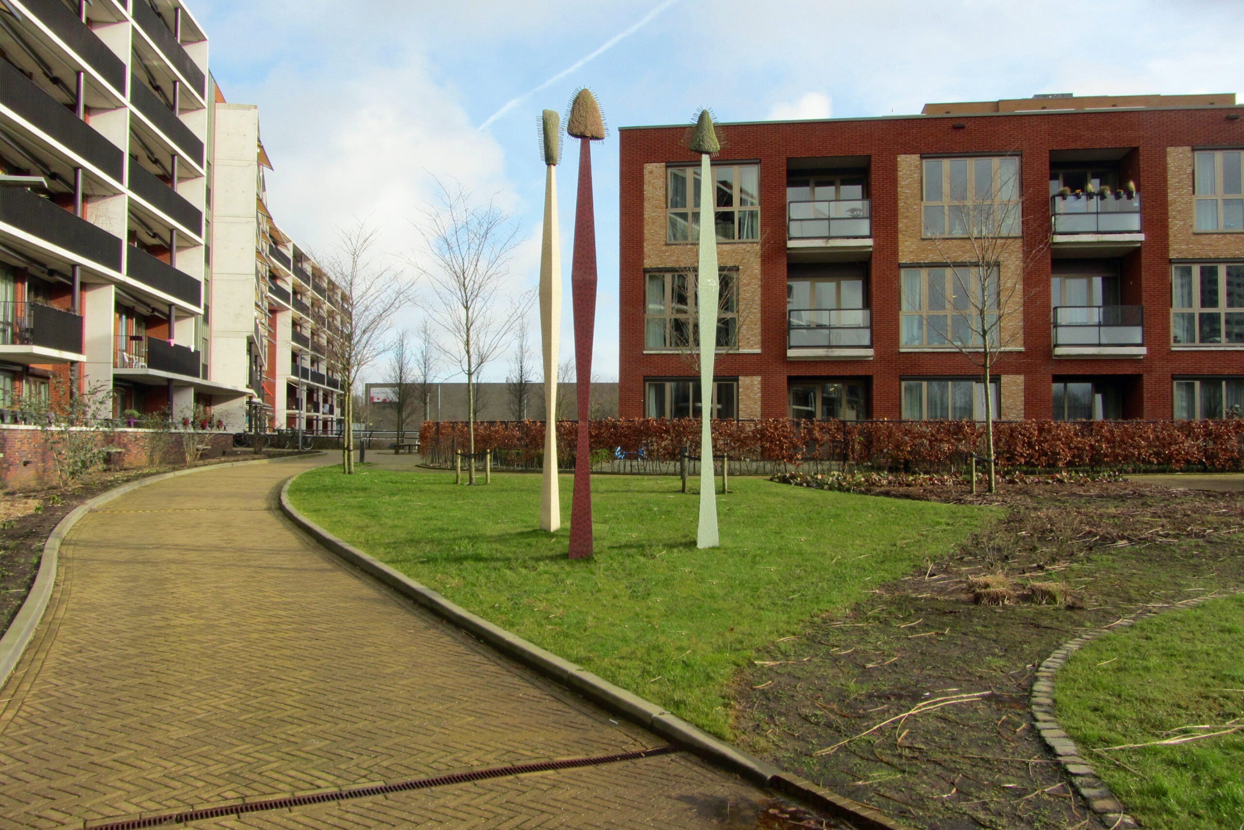 Drie pijlen - Keunstwurk